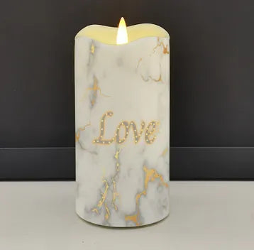 Twilight LED Flameless Candle - Realistic Flickering Flame ...