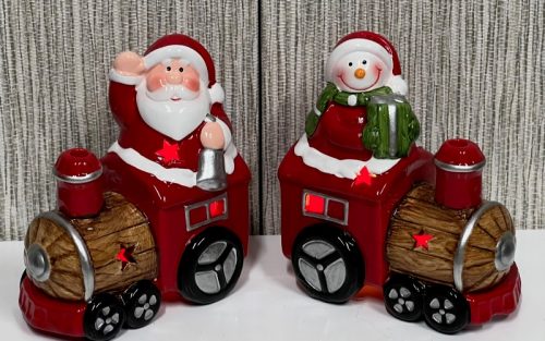 Ceramic Christmas Light Up Train — Zensational Gifts